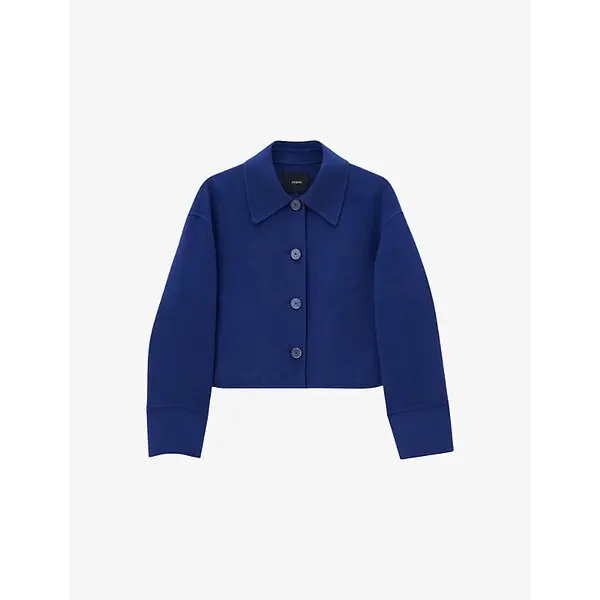 JOSEPH Gerrard Regular-fit Wool And Silk-blend Jacket