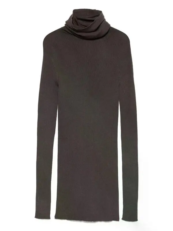 Rick Owens Ribbed-knit Turtleneck Sweater