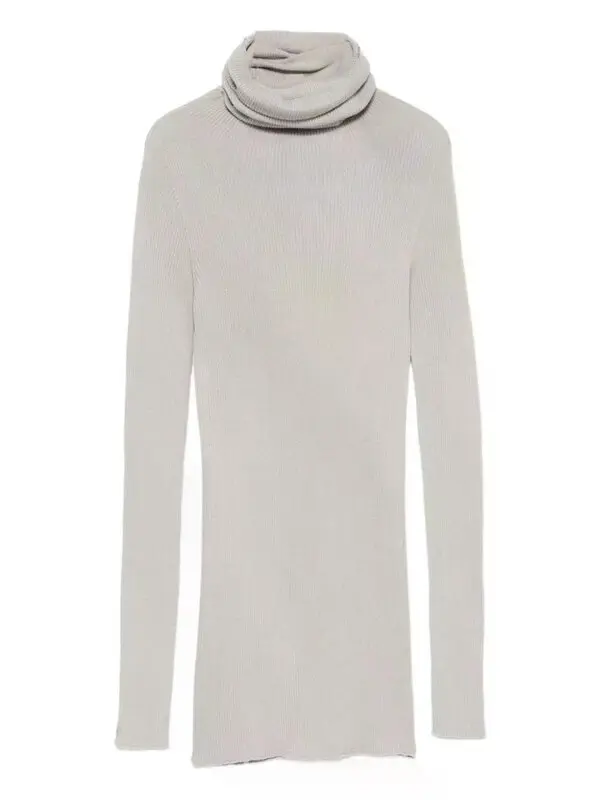 Rick Owens Ribbed-knit Turtleneck Sweater