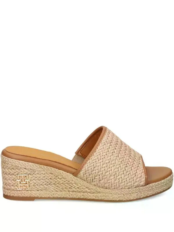Tommy Hilfiger Logo-detail Wedge Sandals