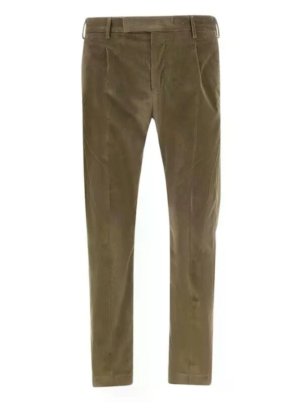 PT TORINO Pleated Corduroy Trousers
