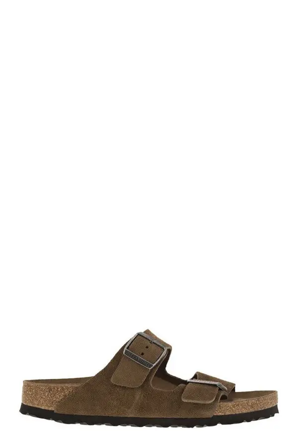 BIRKENSTOCK Arizona Flat Sandal - Brown