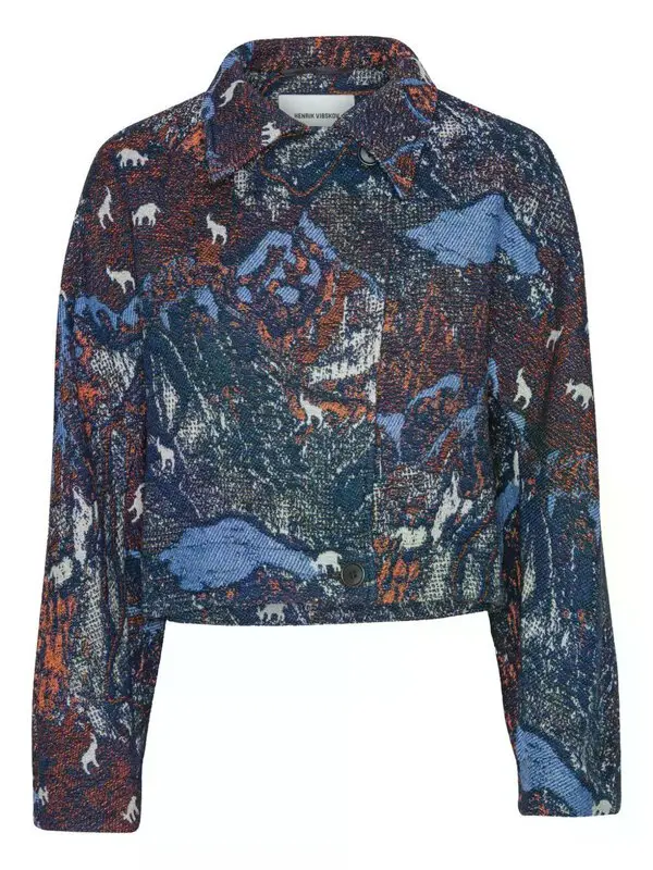 Henrik Vibskov Cotton-wool Blend Jacket