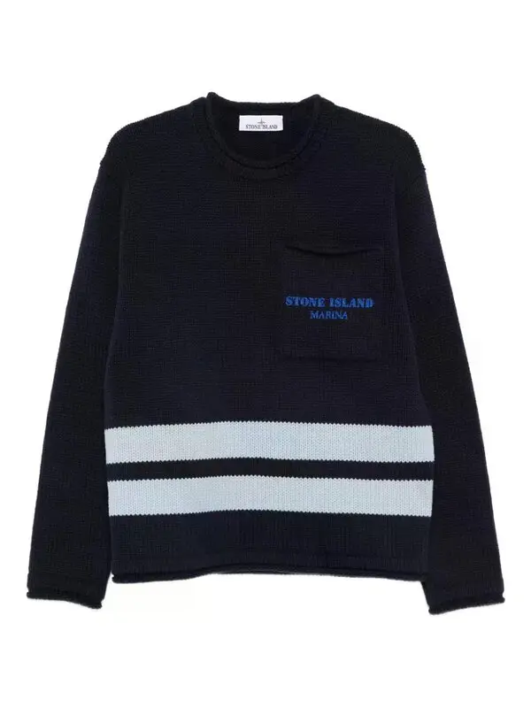 Stone Island Logo-print Sweater