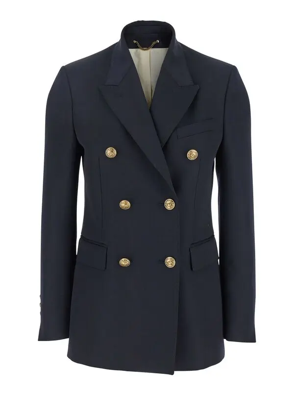 Golden Goose Double-breasted Blazer - Blue