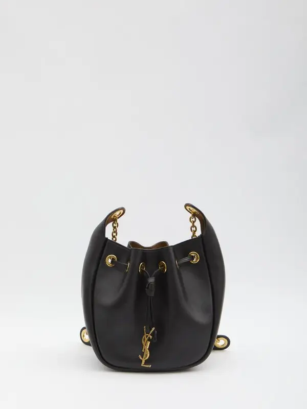 Saint Laurent Supple Bucket Bag - Black