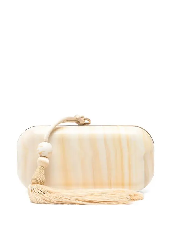 Cult Gaia Yasmin Clutch - Neutrals