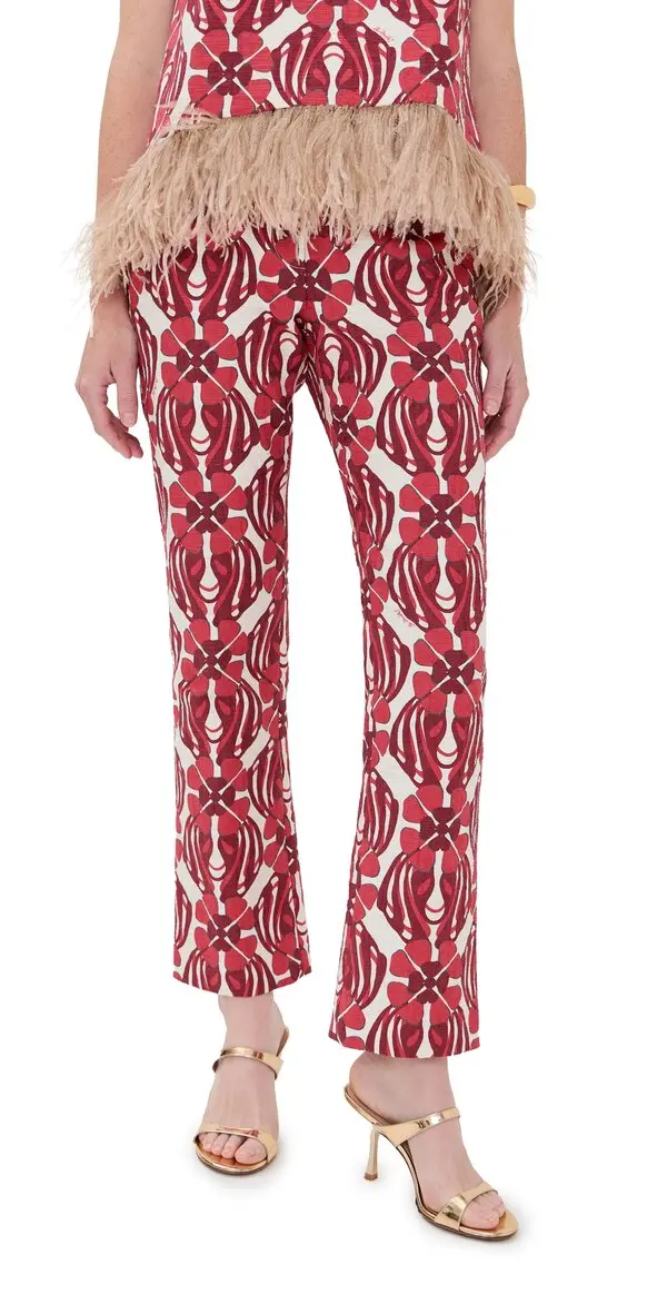 La DoubleJ Abstract Print Pants