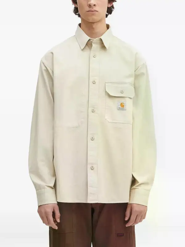 Carhartt Work In Progress Reno Flap-pocket Shirt - Neutrals