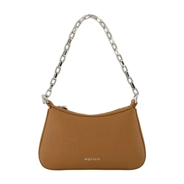 Alexander McQueen T Bar Mini Handbag - Brown
