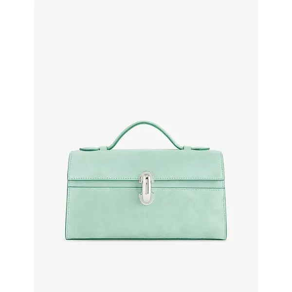 Savette Slim Symmetry Pochette Top-handle Bag - Jade