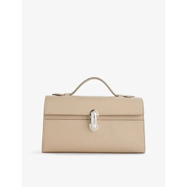 Savette Symmetry Pochette Top Handle Bag - Clay