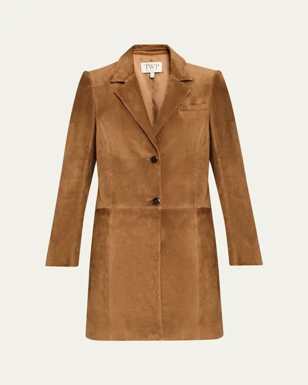 TWP Suede Car Coat