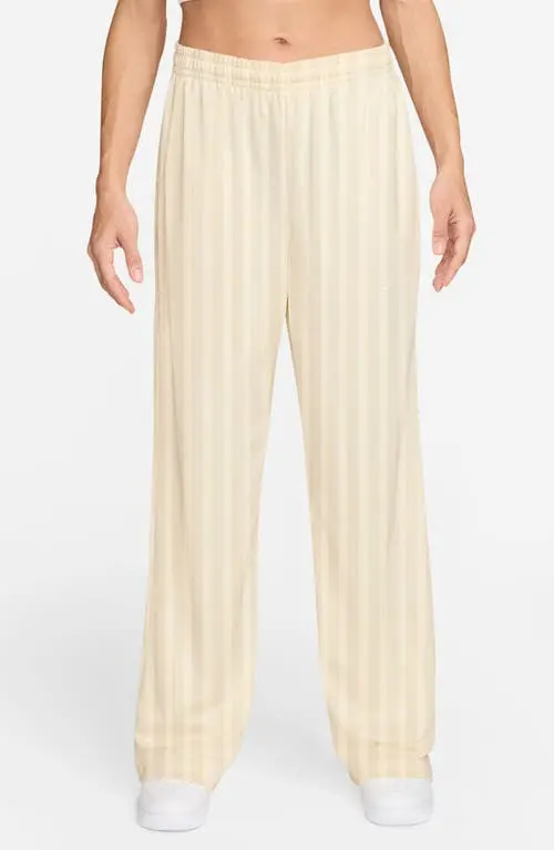 Nike Stripe Jacquard Track Pants - Pale Ivory/sail