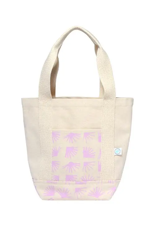 DANCE HAPPY Ginkgo Mini Tote Bag - Lilac