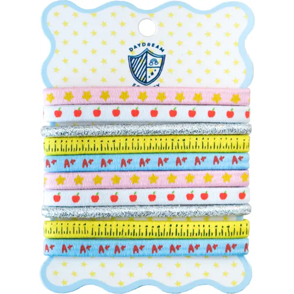 JOLLITY & CO. Smarty Pants Printed Hair Tie Set