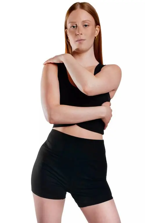 CHEEKY CHERRY Leakproof Active Biker Shorts