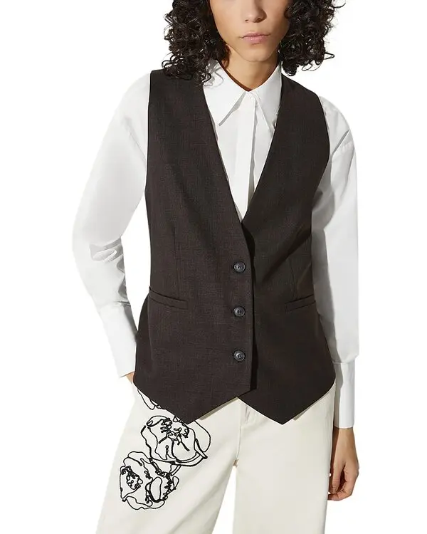 Max & Co. Button Detailed Vest