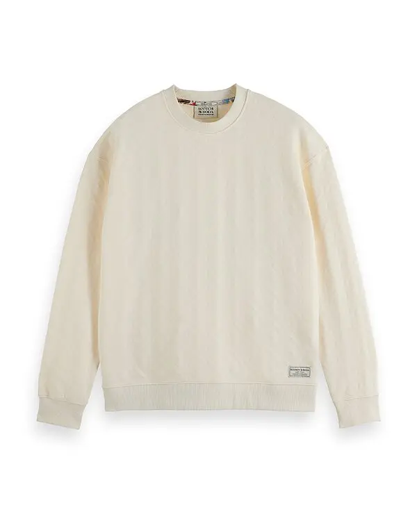 Scotch & Soda Jacquard Terry Sweatshirt