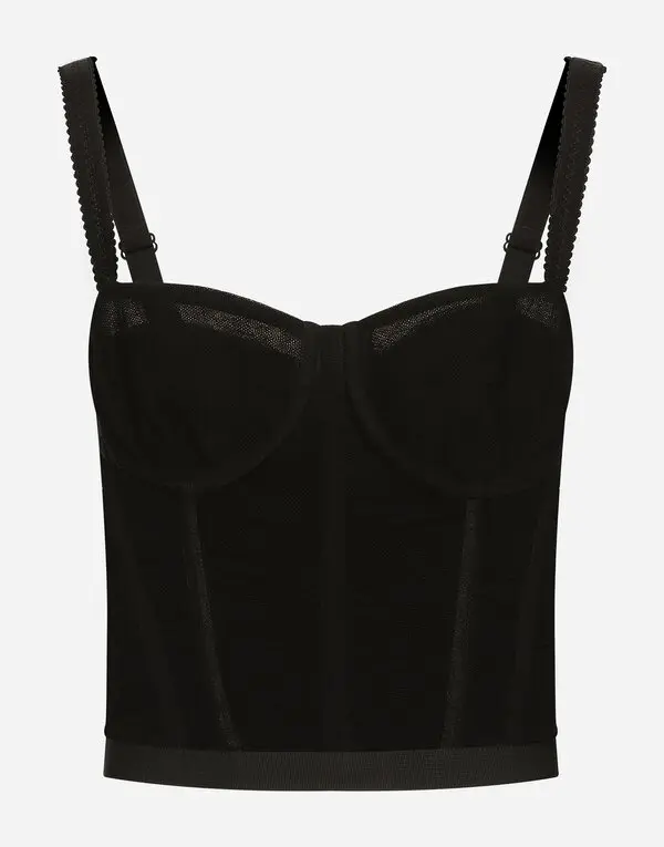 Dolce & Gabbana Draped Tulle Corset
