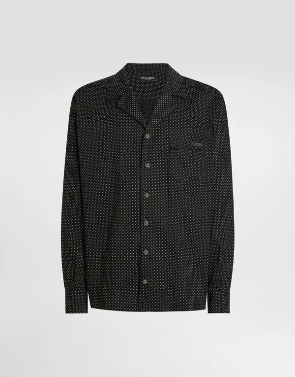 Dolce & Gabbana Microprinted Vanity Shirt
