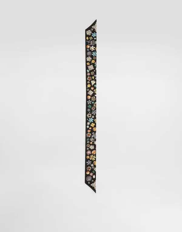 Dolce & Gabbana Silk Twill Bandeau - Multicolor