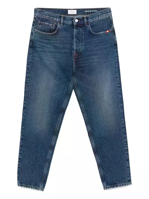 AMISH Five-pocket Straight-leg Jeans