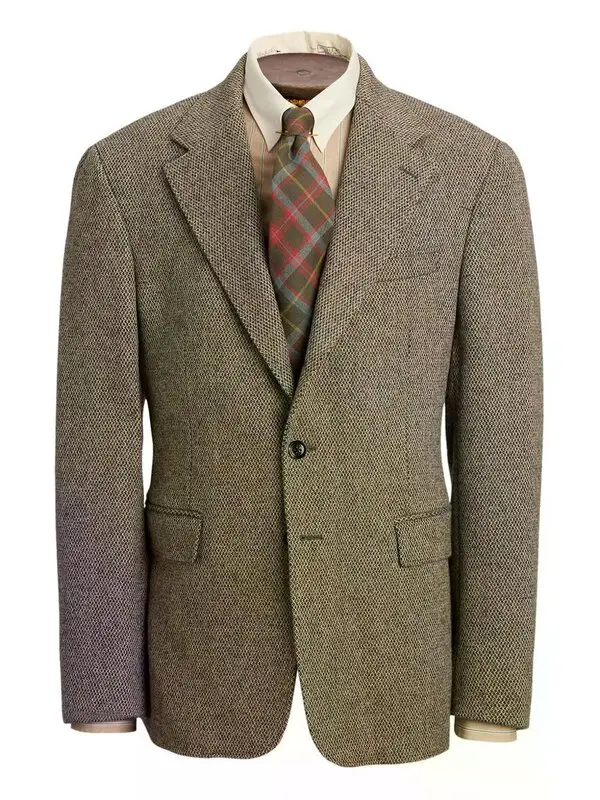 Ralph Lauren Three-button Tweed Blazer