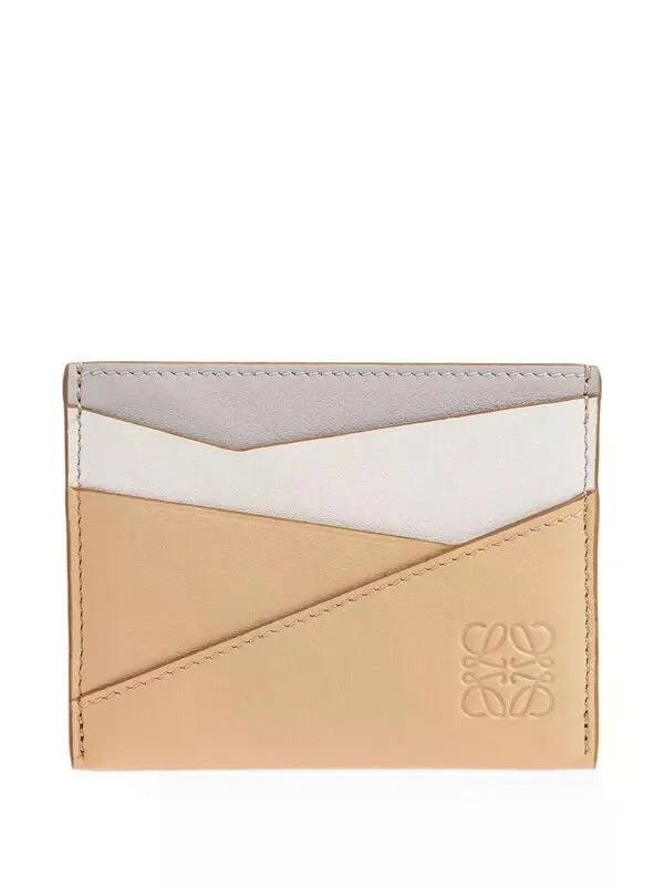 Loewe Puzzle Leather Panelled Wallet