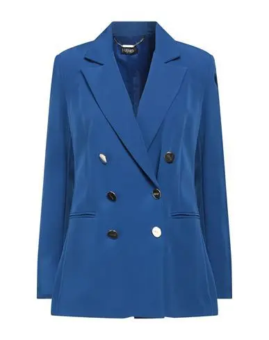 LIU •JO Woven Double-breasted Blazer