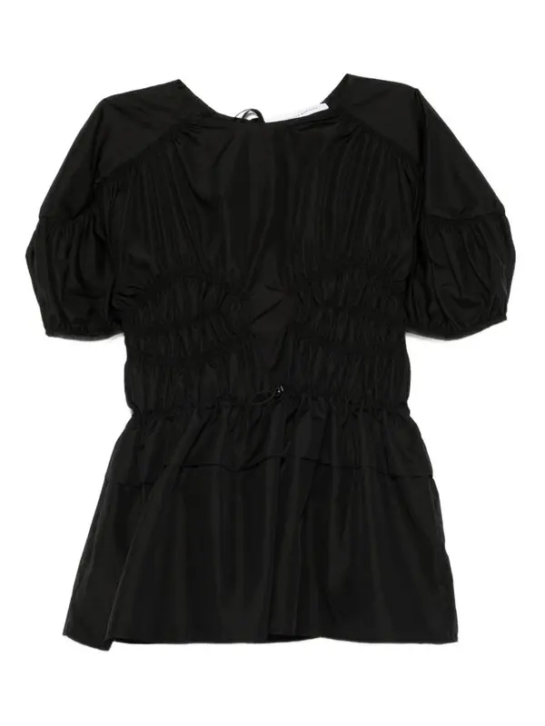 Cecilie Bahnsen Brooklyn Top - Black