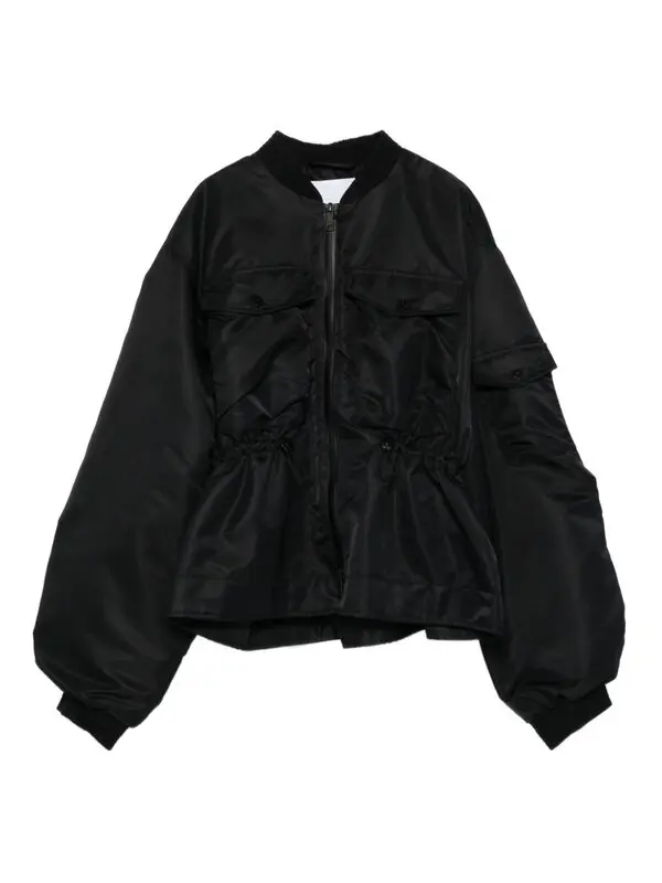 Cecilie Bahnsen Birdie Bomber Jacket - Black