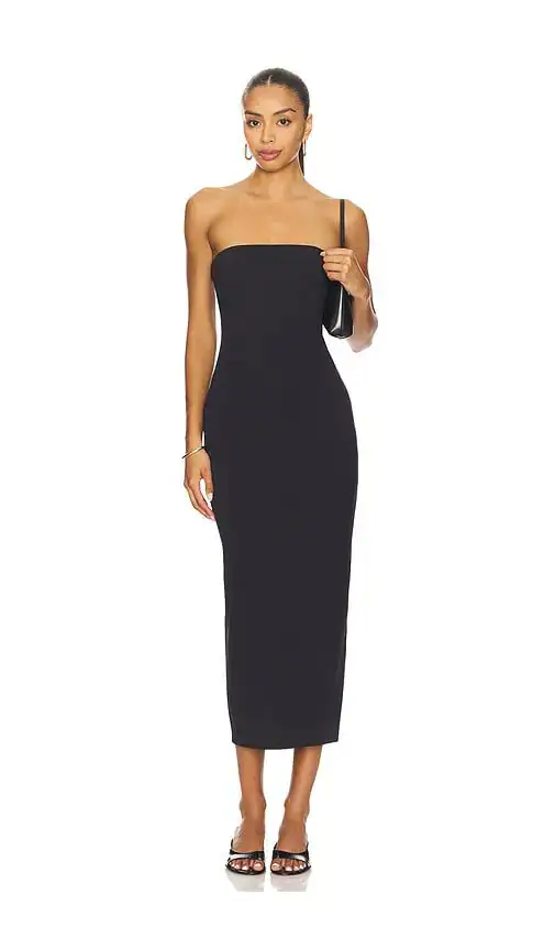 Eaves Bo Tube Maxi Dress - Black