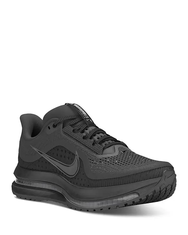 Nike Pegasus Premium Road Running Shoes - Black/metallic Silver
