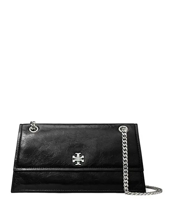 Tory Burch Kira Turnlock Shoulder Bag - Black