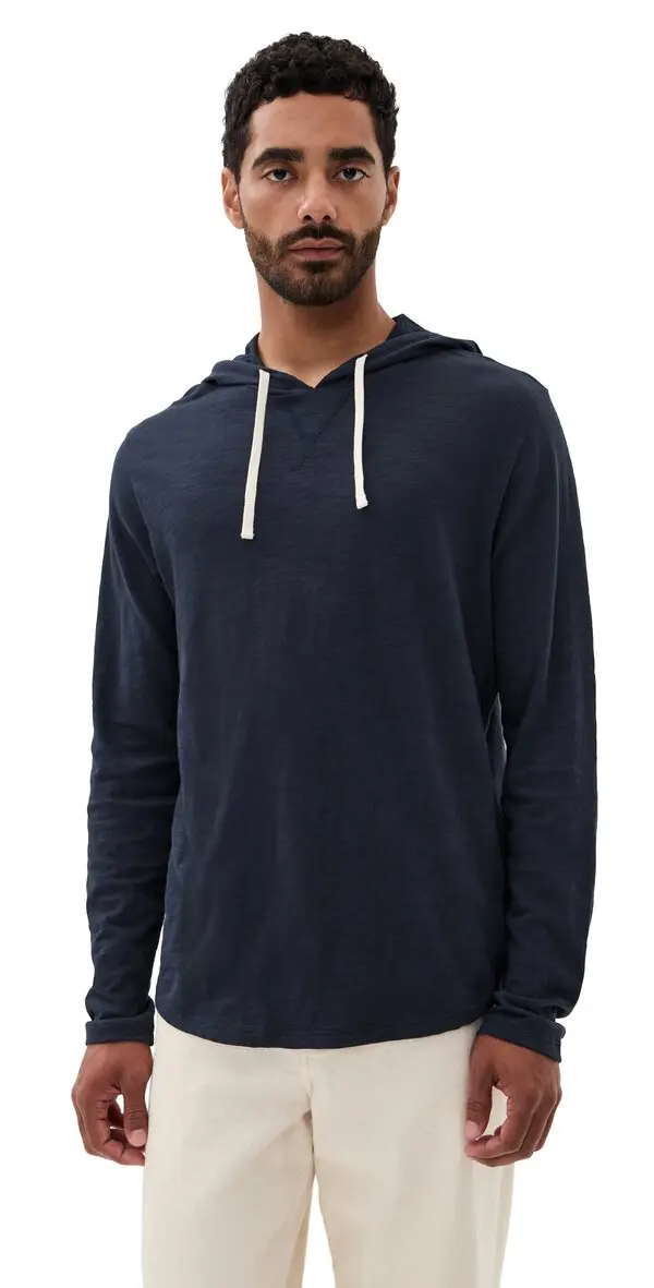 Vince Slub Popover Hoodie