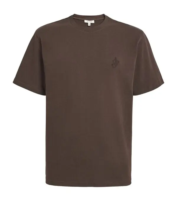 JW Anderson Cotton Logo T-shirt - Brown