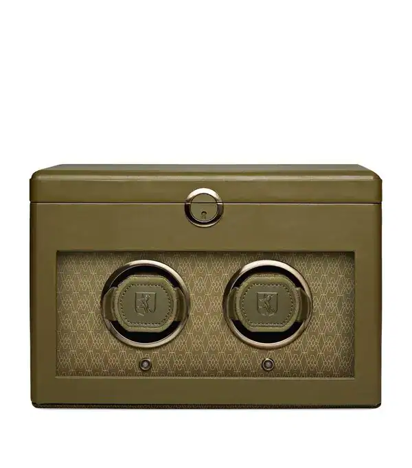 Wolf Earth Double Watch Winder Green Editorialist