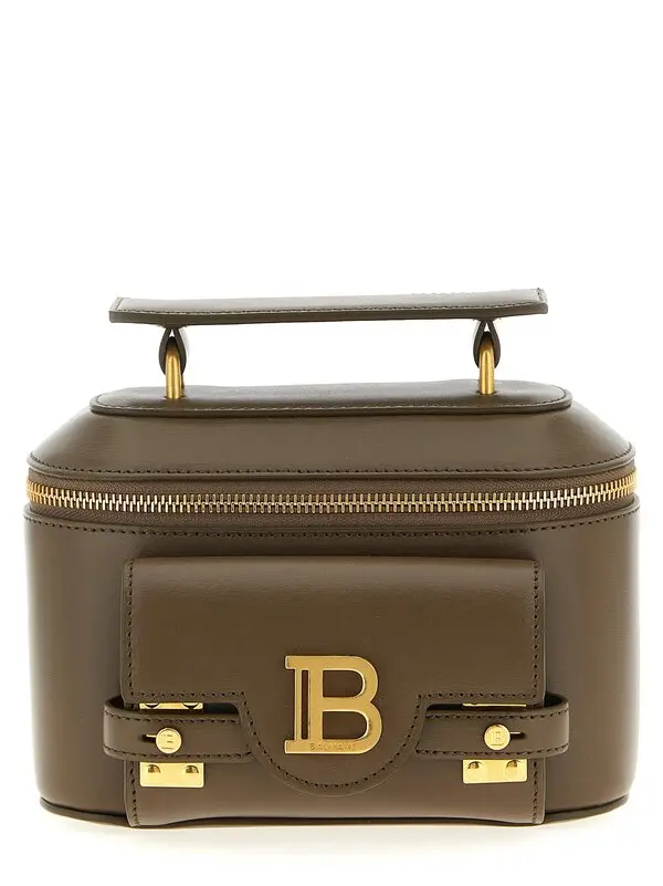 Balmain B-buzz Vanity Handbag - Green