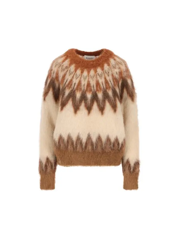 Isabel Marant Natania Sweater - Rust