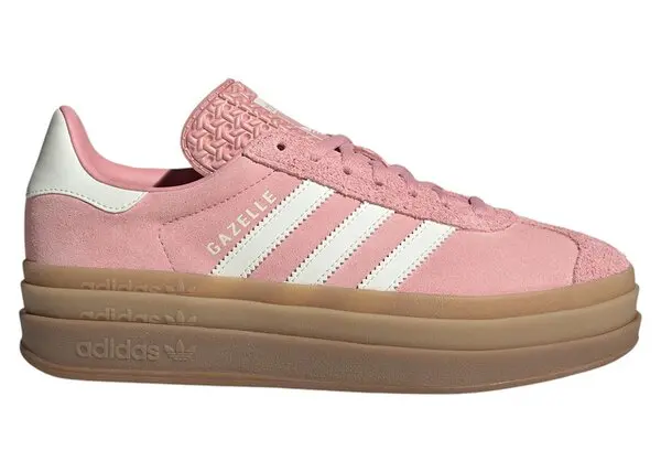 Adidas Gazelle Bold Sneakers - Wonder Mauve/off White/gum