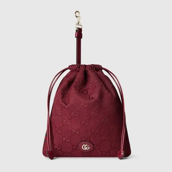 Gucci Minuet Pouch Charm - Bordeaux