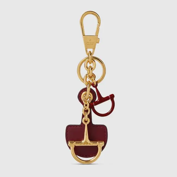 Gucci Half-horsebit Shaped Keychain