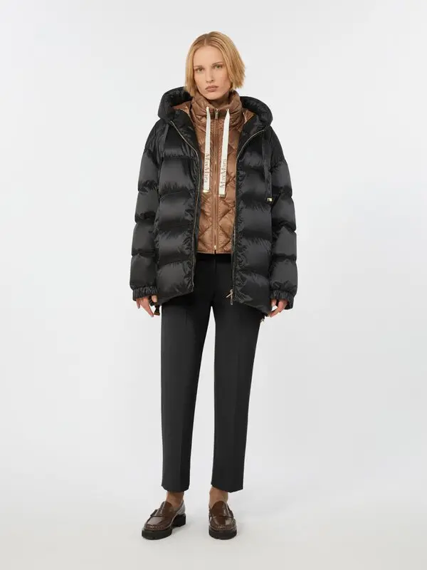 Max Mara Water-repellent Nylon Canvas Gilet