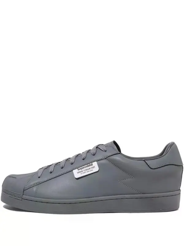 A BATHING APE® X Nbhd Skull Low-top Sneakers