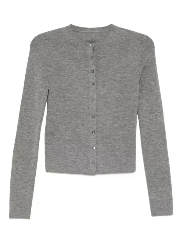 JNBY Slim-fit Cardigan - Grey