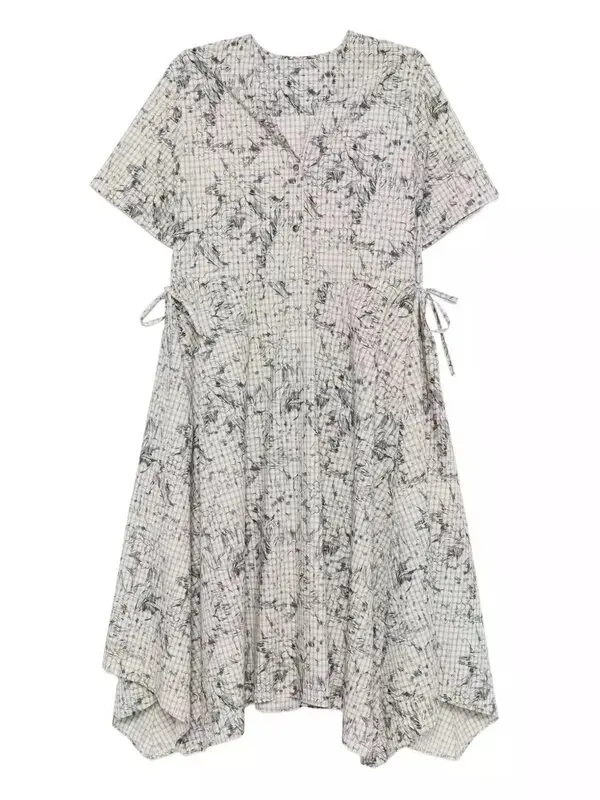 JNBY Patterned Short-sleeved Dress