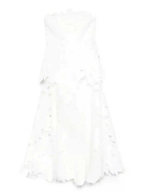 Simkhai Audrey Midi Dress - White