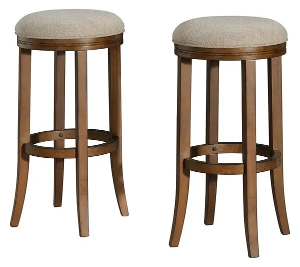 ALATERRE FURNITURE Natick Set Of 2 Bar Height S Tools