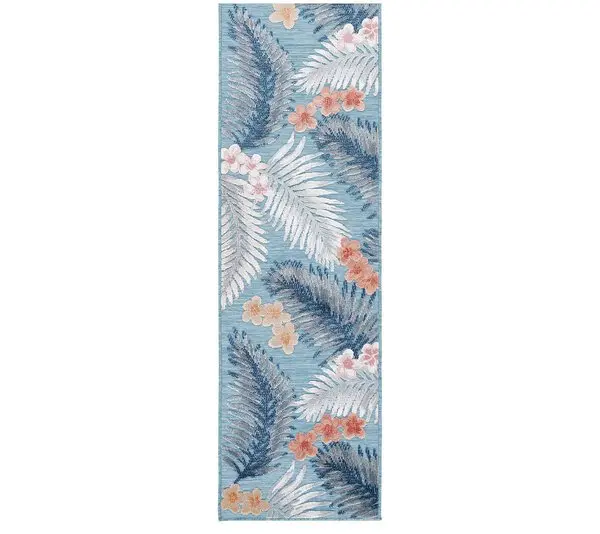 SAFAVIEH Palm Breeze Outdoor 2' X 10' Rug